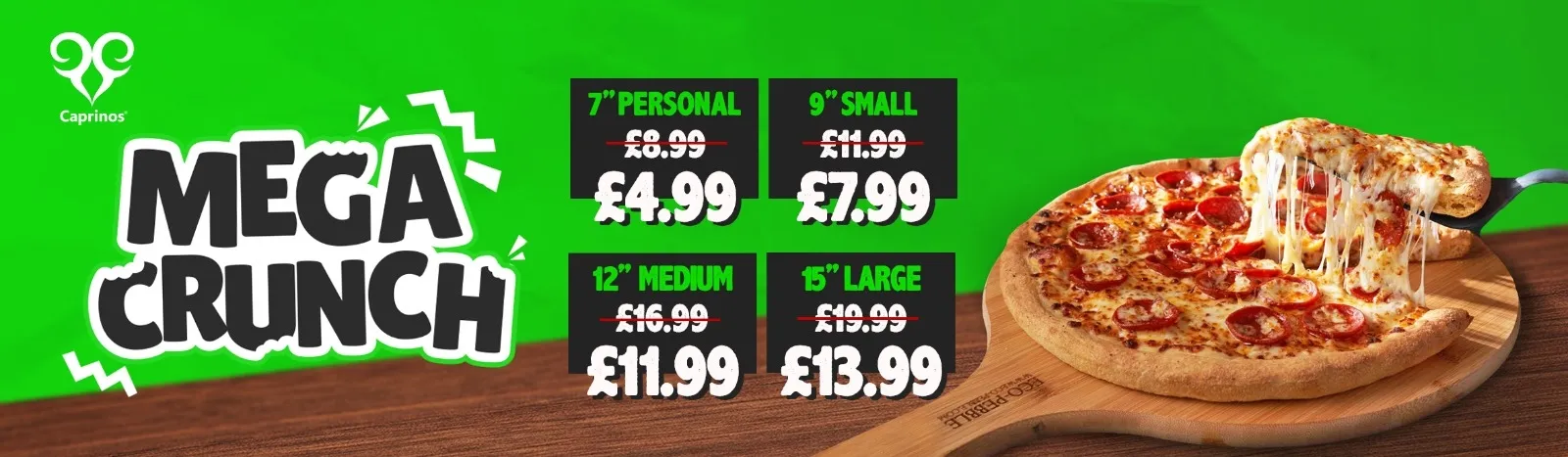 Caprinos | Hot Desserts & Sweet Treats | Macclesfield