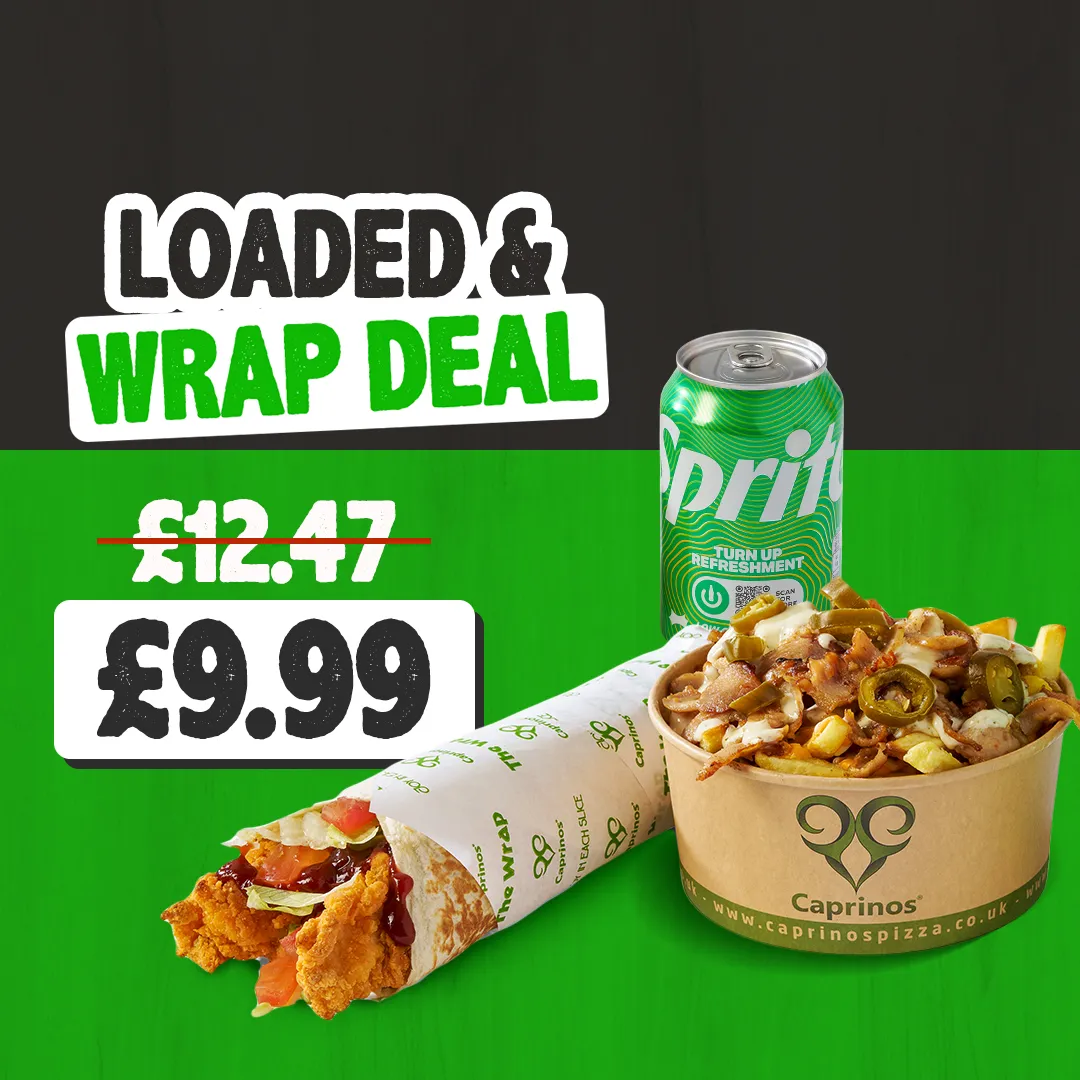 Pizza Deals & Online Food Delivery Near You | Caprinos